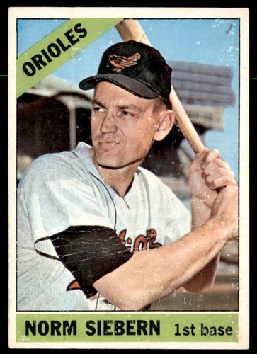 1966 Topps #14 Norm Siebern | eBay