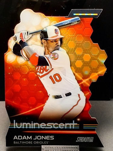 2014 Topps Stadium Club Triumvirates Luminous #T3A Adam Jones Baltimore ...