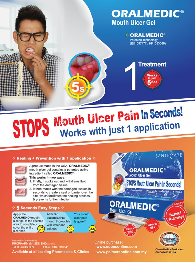 Oralmedic Santecare Mouth Ulcer Fast Pain Relief Treatment Bundle Deal ...