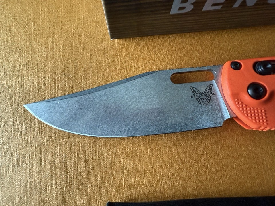 Benchmade Hunt Taggedout 15535 CPM-154 Manual Open Folding Knife | eBay