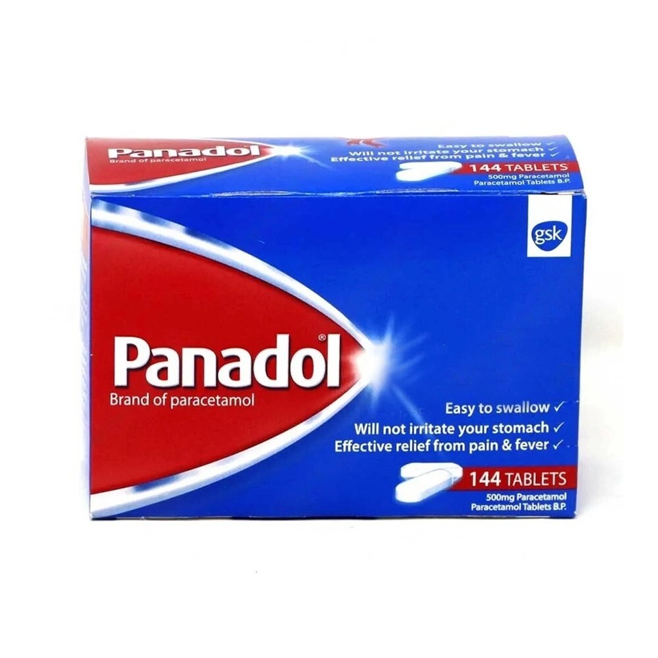 Panadol Tablets 500mg Extra 144 Panadol Quick Relief Pain Relief ...
