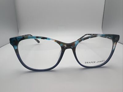 Draper James DJ5032 415 Indigo Tortoise 55/17 145 Women’s Eye Frames ...