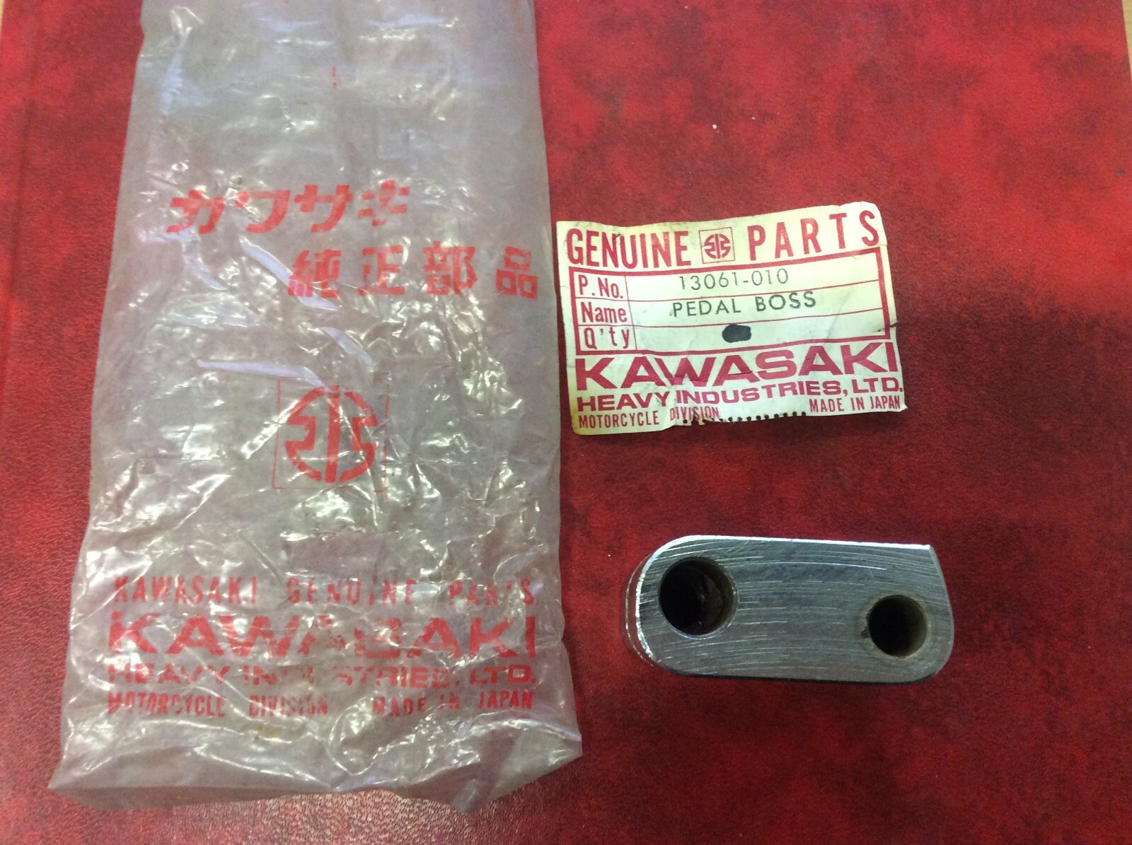 GENUINE KAWASAKI PARTS KICK STARTER BOSS H2 MACH F12MX F11 KX450 KZ750 ...