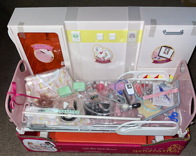 NEW Our Generation Get Well Room Play Set Fits most 18in dolls HTF ...