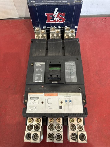 Merlin Gerin Circuit Breaker CK800N 3 Pole 800 Amp 600 Volt W/ 800A ...