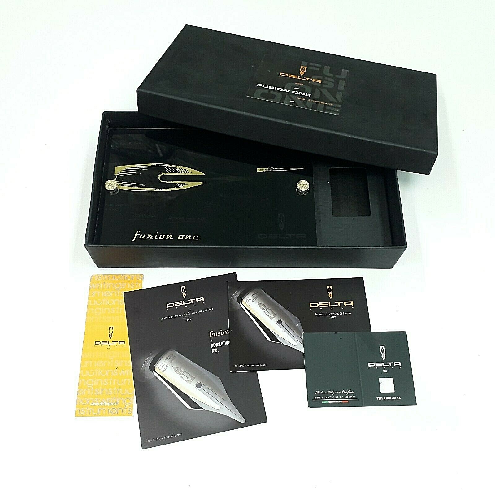 2 pcs Delta Special Collection Empty Pen Box Fusion One Anni Settanta ...