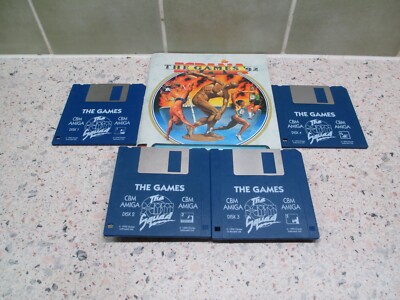 Commodore Amiga THE GAMES Disks & Instructions only [No Box] | eBay UK