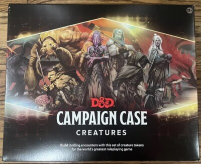 DND Dungeons & Dragons Campaign Case Creatures NEW Free Shipping | eBay