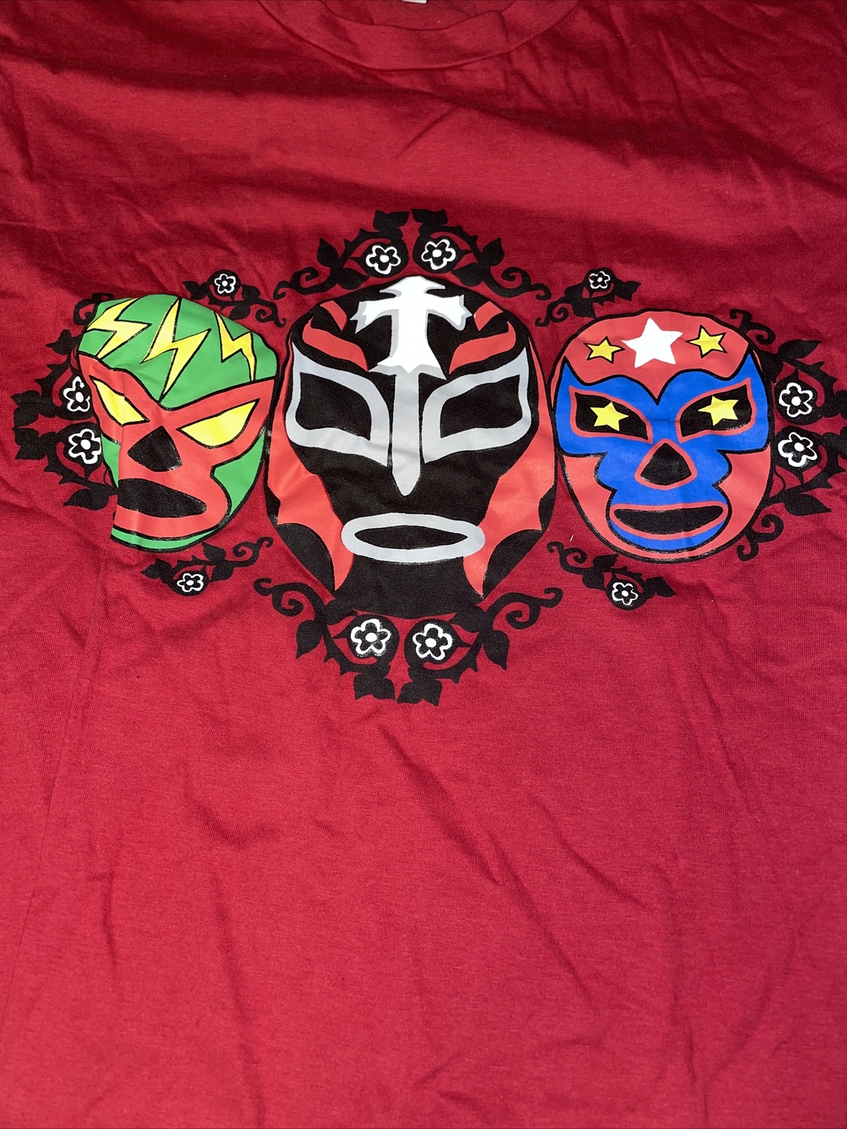 Vintage T Shirt - Nacho Libre Mexican Wrestler Mask R… - Gem