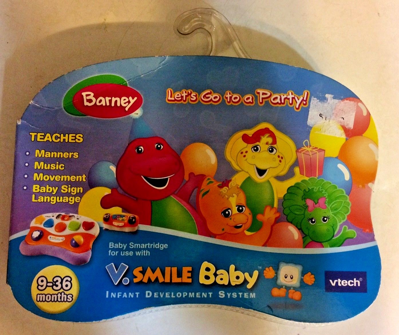 Smartridge Barney (Vtech V.Smile Baby, 2007) for sale online | eBay