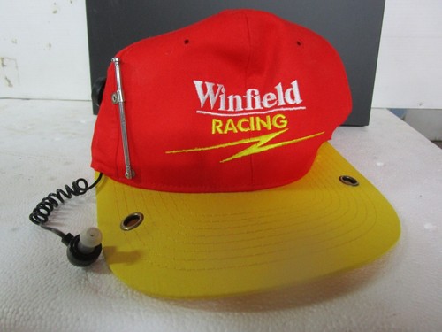 winfield racing cap. worn by track official. super rare item great ...