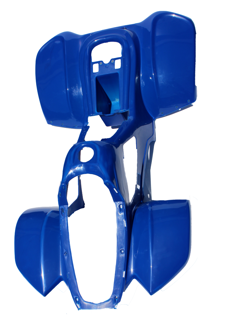 BLUE BODY KIT 49CC 50CC 90CC 110CC RICARDO JCL ROKETA ATV QUAD FAIRINGS ...