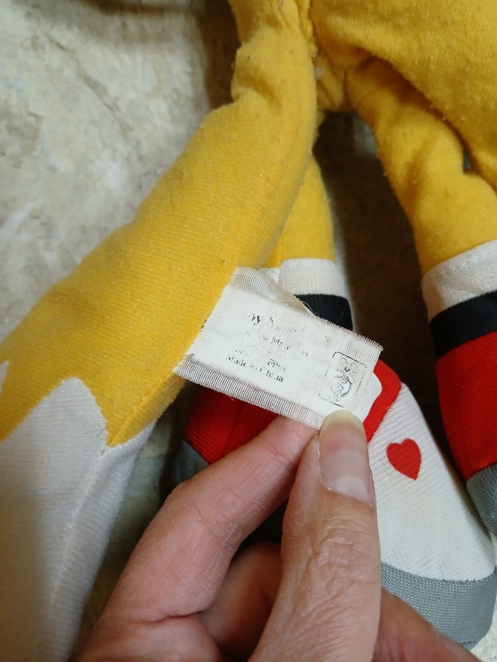 Vintage Sonic X plush Valentines Project Sonic The Hedgehog Tails Toy ...