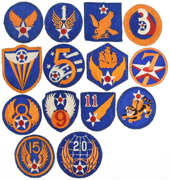 WWII Army Air Forces AAF Patch Lot | eBay