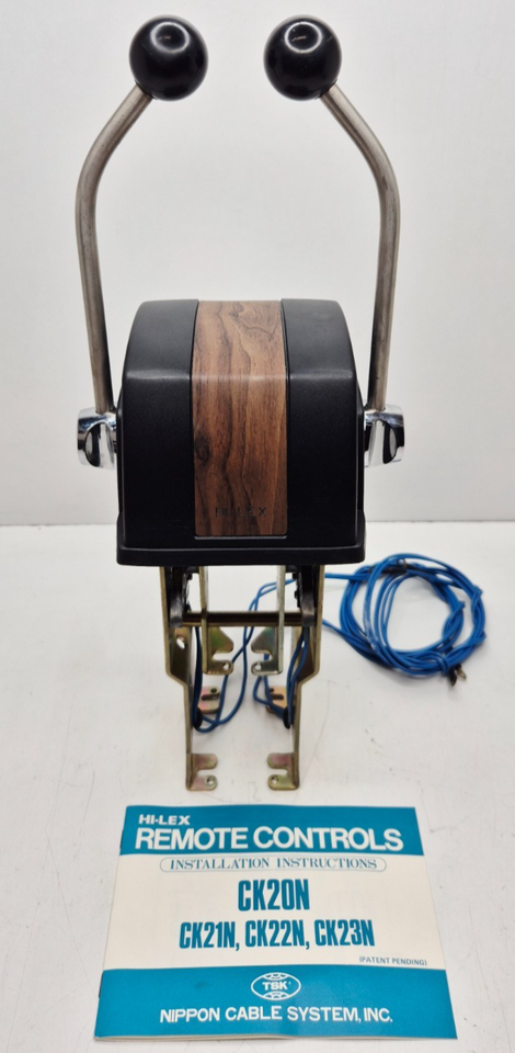 Boat Marine Inboard Outboard Remote Control Box Dual Binnacle Console ...