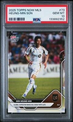 2025 TOPPS NOW MLS #73 SON HEUNG-MIN PSA 10 | eBay