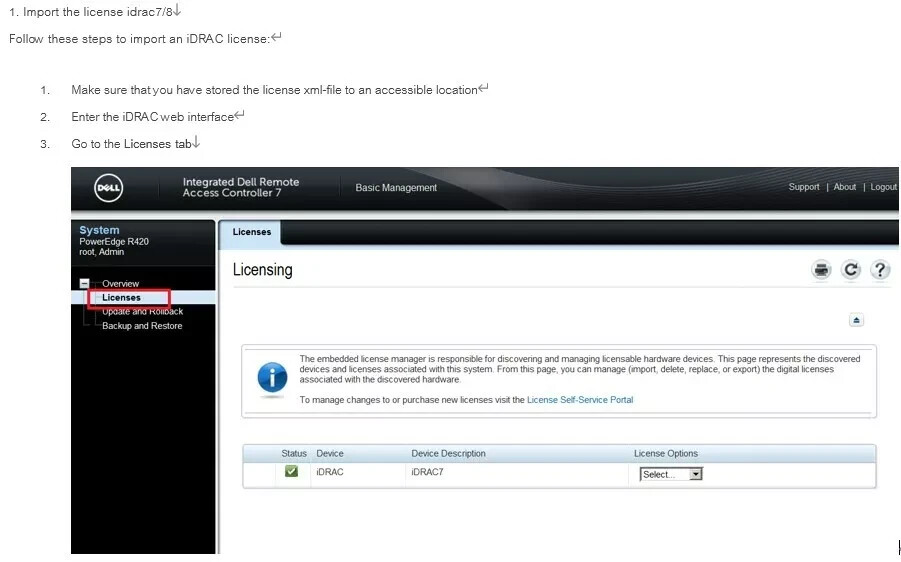 IDRAC7/8/9/X5 Enterprise License Permanent idrac PowerEdge 12th 13th ...