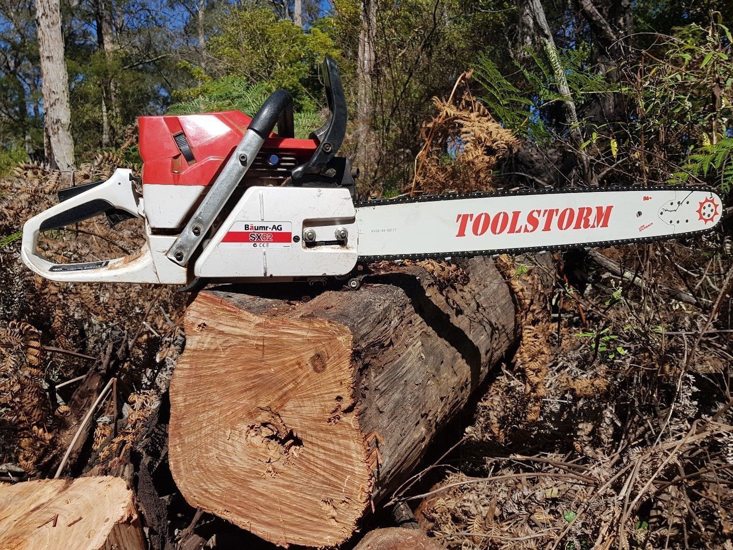 28" PRO CHAINSAW SPROCKET NOSE BAR ONLY 3/8 058 92DL FOR MTM 82SX 82CC ...