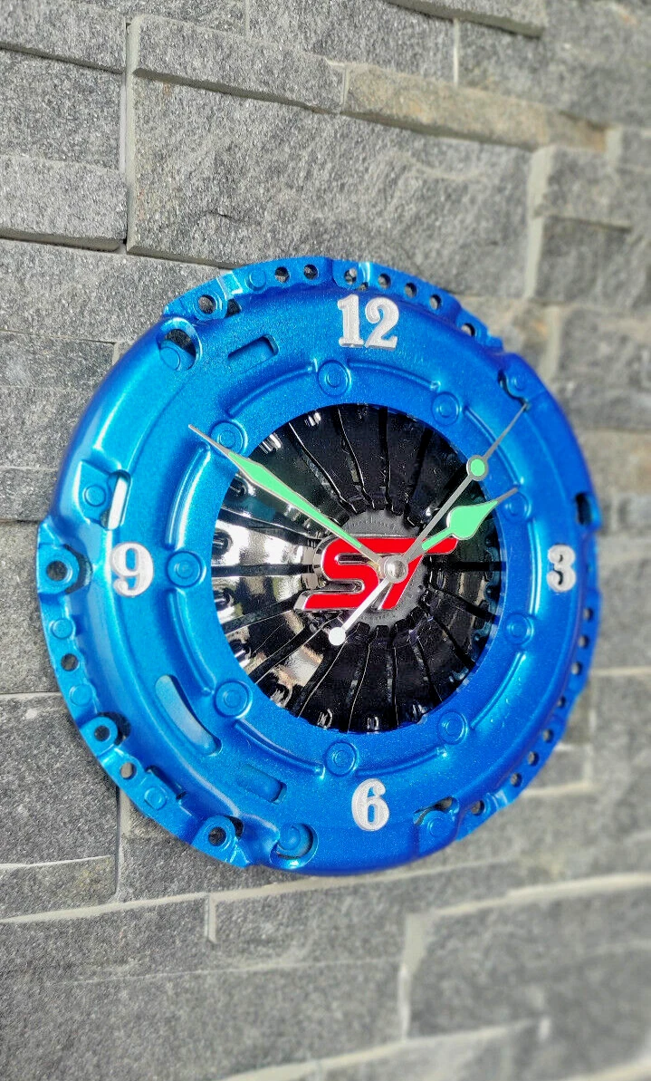 Car Clutch Wall Clock Large Urban Clock Handforged Clock, 41% OFF