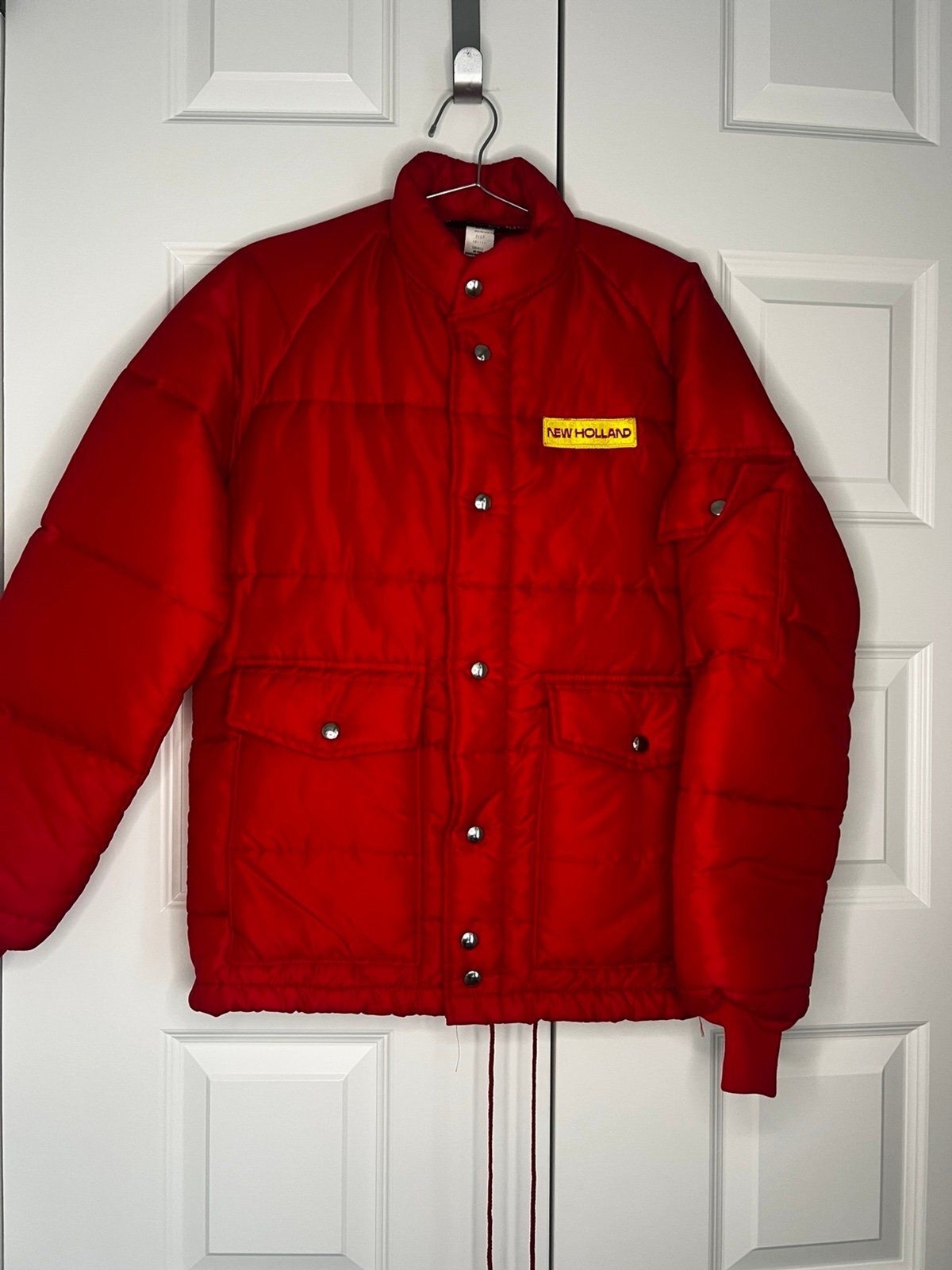 New Holland Vintage Puffer Work Jacket Farming Tracto… - Gem