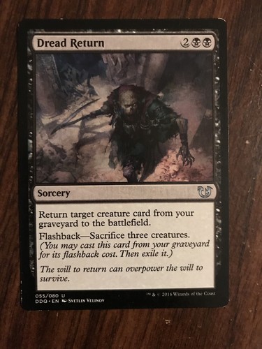 Dread Return X1 Mystery Booster Moderate Play MTG | eBay