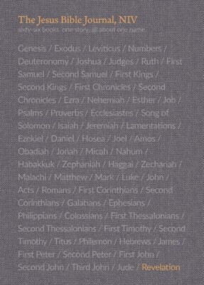 The Jesus Bible Journal, Revelation, Niv, Paperback, Comfort Print ...