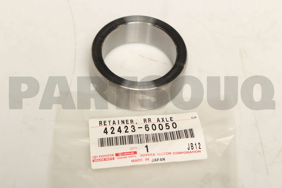 4242360050 Genuine Toyota RETAINER, REAR AXLE BEARING, INNER, RH/LH ...