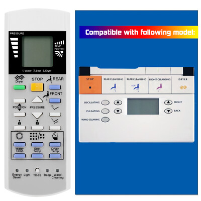 Replace TOTO Washlet Neorest Remote Control 600 MS990CGR MS990CG | eBay