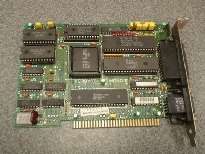 PERSYST MONO II 8 Bit Emulex Mono Card | eBay
