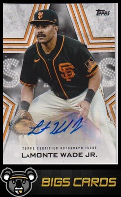 2023 Topps #BSA-LW LaMonte Wade Jr. Baseball Stars Autographs (Series ...