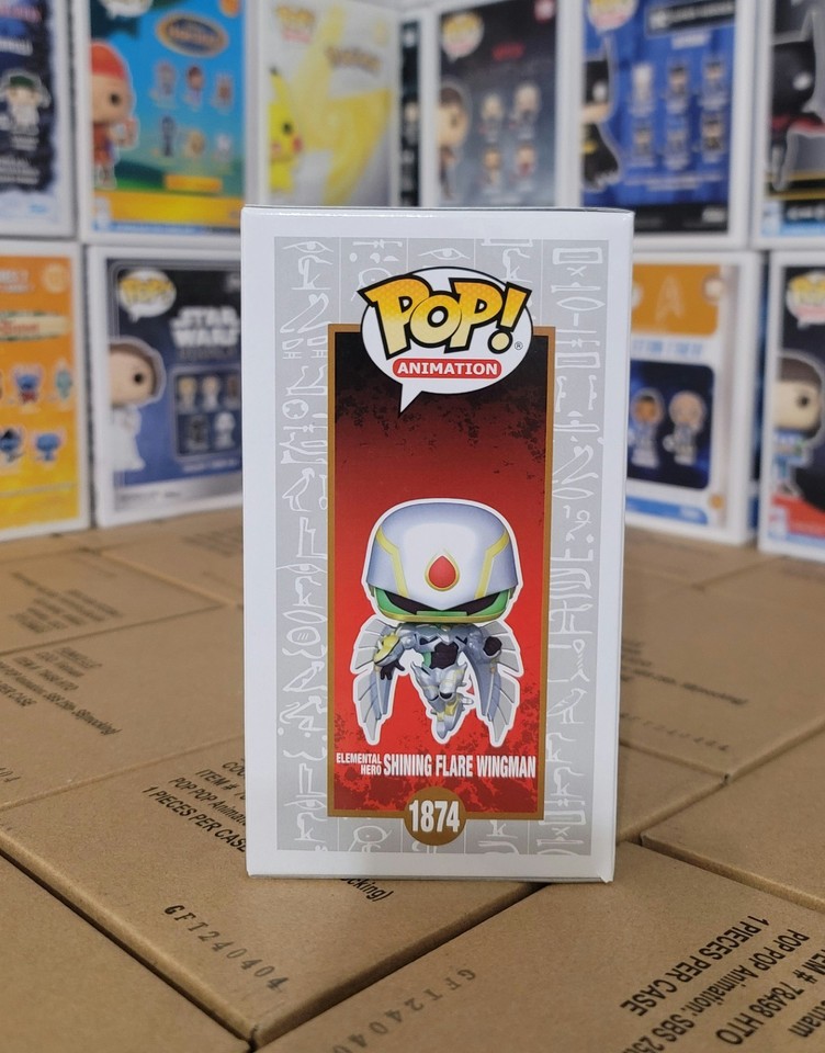 Funko POP! Yu-Gi-Oh! - Elemental Hero Shining Flare Wingman #1874 ...
