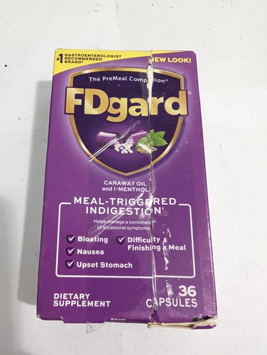 FDgard Digestive Supplement Functional Dyspepsia Meal-Triggered ...