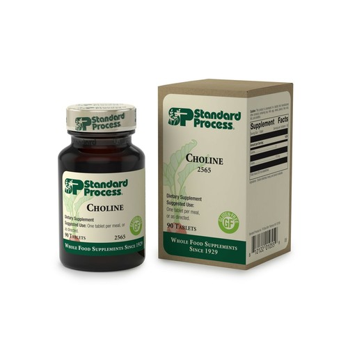 Standard Process Choline Health Fat Metabolism Supplement Supports ...
