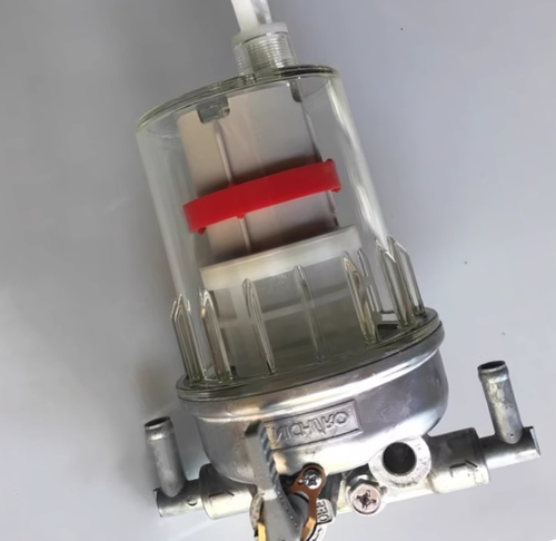1Pcs oil-water separator sediment cup RD451-51360 Excavator KX155-5 163 ...