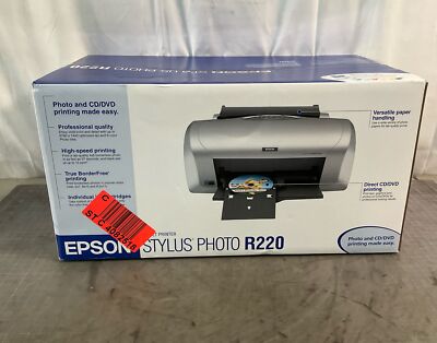 Epson Stylus Photo R220 Digital Photo Inkjet Printer | eBay