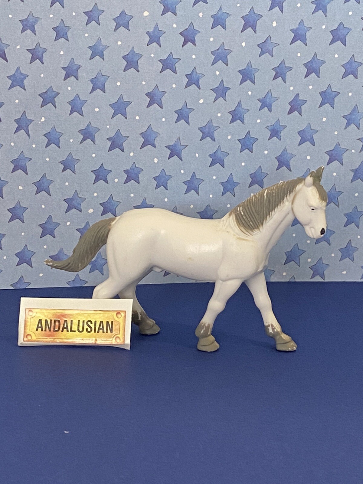 Vtg Funrise International Vinyl Horse Figure ANDALUSIAN 1988 3” | eBay