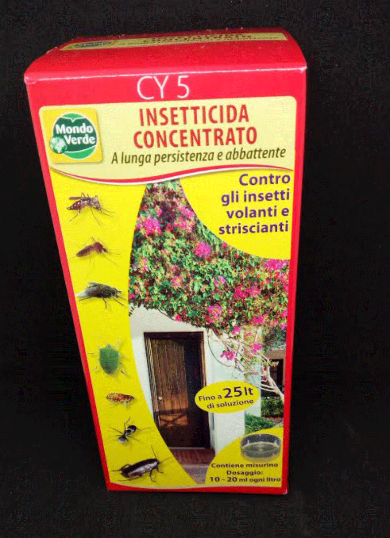 Insetticida contro insetti volanti e striscianti soluzione concentrata ...