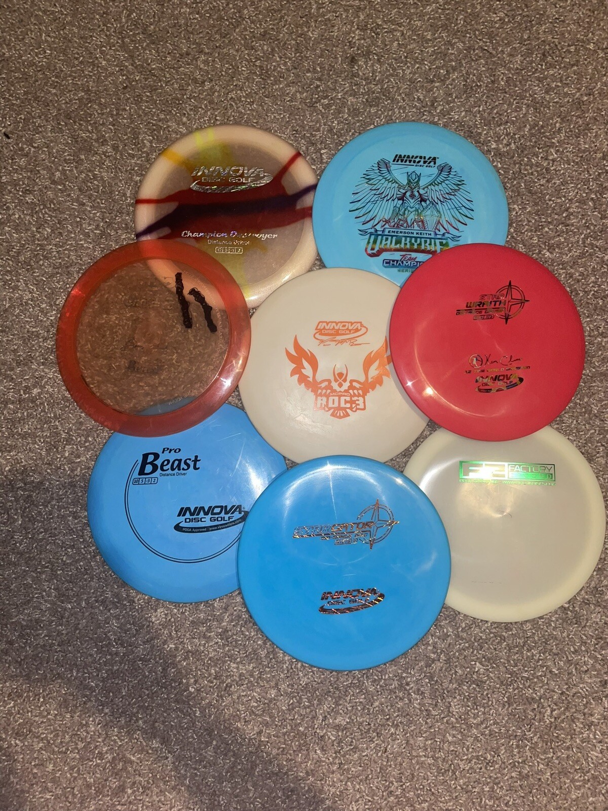 RARE Disc Golf Lot - Discmania Innova Discraft Prodigy READ DESCRIPTION ...