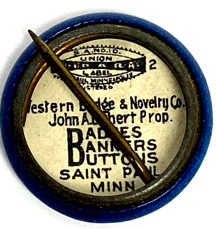 1916 Swedish Button For Midsommar Brud Midsummer Bride Western Badge ...