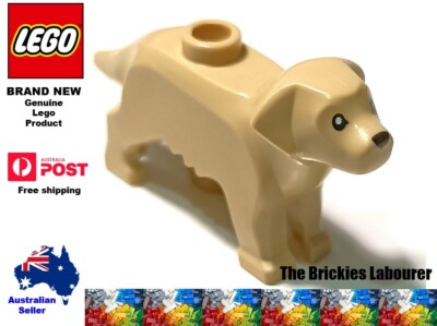 Genuine LEGO Tan Dog, Labrador / Golden Retriever NEW 69962pb01 | eBay