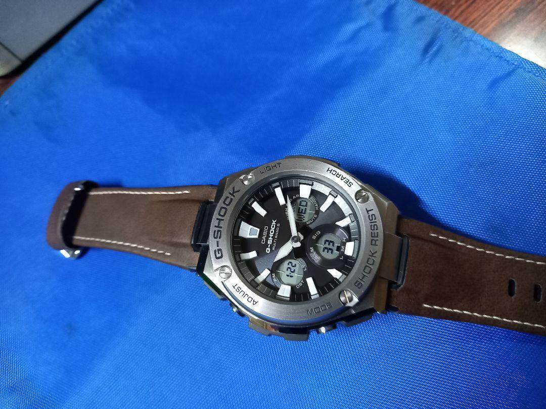 Casio G-Shock Black Leather Belt Gst-W130L | eBay Casio G-Shock Black Leather Belt Gst-W130L | eBay