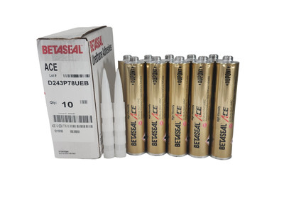 Betaseal ACE Auto Glass Primerless Urethane Adhesive 30Min 10 Tubes ...