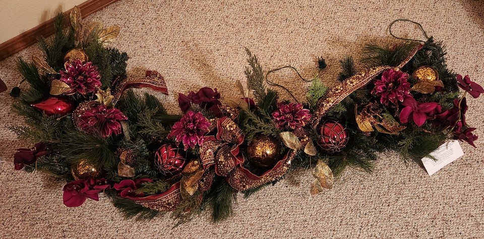 Frontgate Beautiful Christmas Garland ~ Holiday Collection | eBay