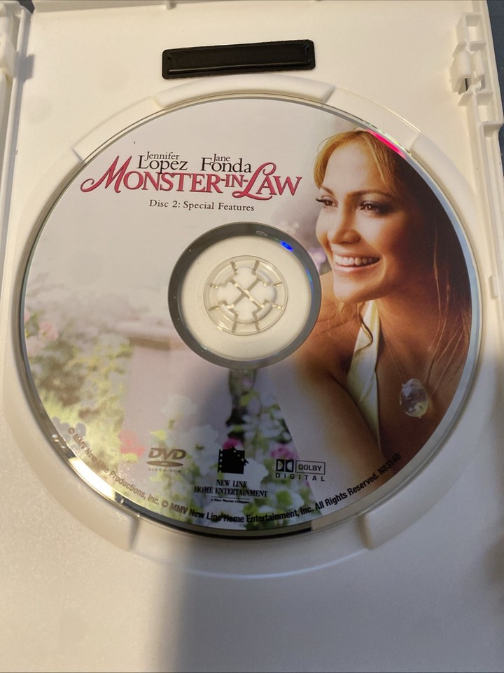 Monster-in-Law (2005, 2-Disc Set, Platinum Series) Jennifer Lopez DVD ...
