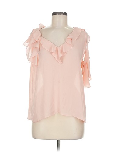 Alice + Olivia Women Pink 3/4 Sleeve Blouse M | eBay