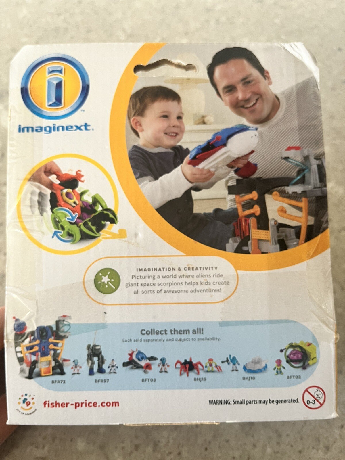 Fisher-Price imaginext 2013 Cosmic Chaos Ion Scorpion Set Toy ages 3-8 ...
