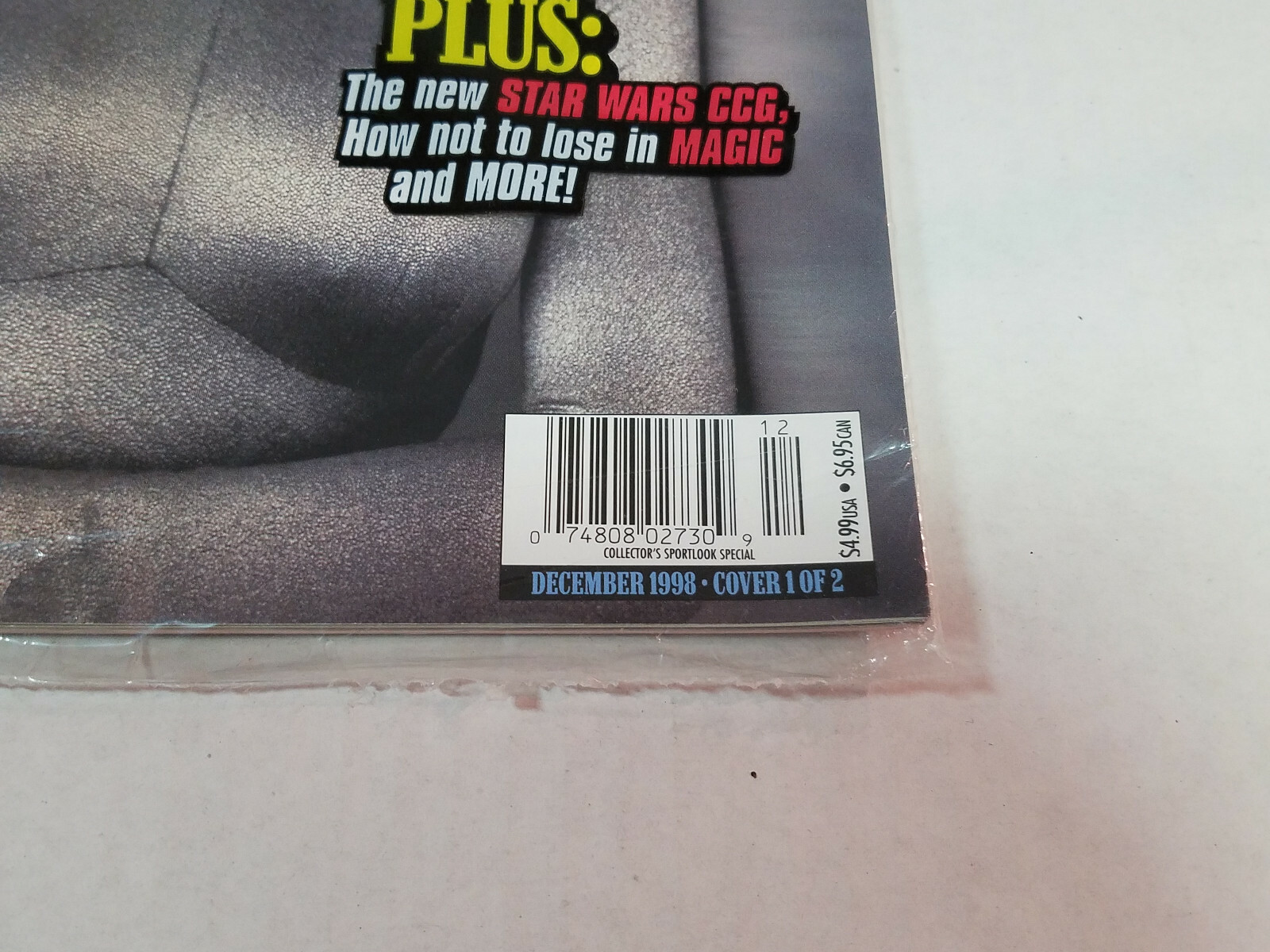 Inquest Gaming Magazine Dec 1998 Issue #44 Sealed, MTG, TNG CCG Locutus ...