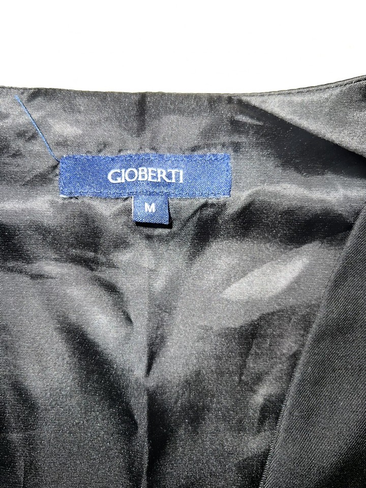 GIOBERTI Vest Formal Suit, Black ~ Mens Size Medium | eBay