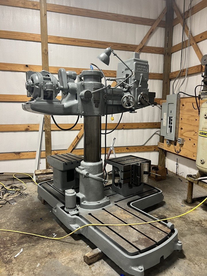 Cincinnati 4’ Radial Arm Drill | eBay