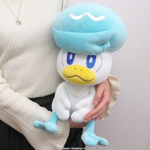 Kuwassu Quaxly Pokemon Potehagu Big Cushion Pokémon Plush Doll sanei ...